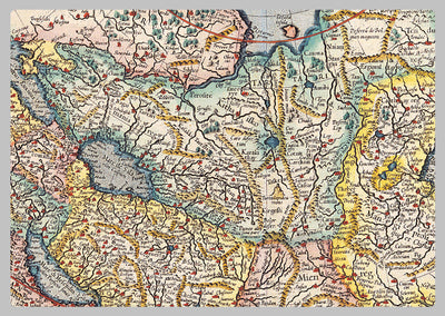 1607 - Map of Asia by Gerard Mercator– I Love Maps