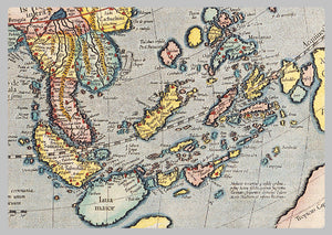 1607 - Map of Asia by Gerard Mercator– I Love Maps