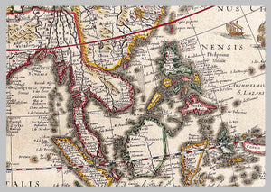 1632 - Map of Asia by Jan Jansson– I Love Maps