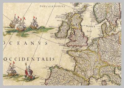 1645 - Map of Europe by Willem Blaeu– I Love Maps