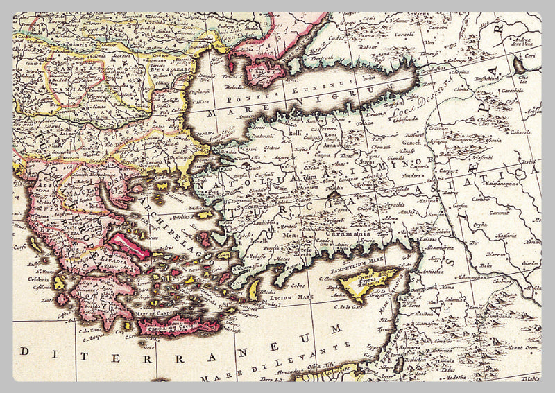 1695 - Map of Europe by Carel Allard– I Love Maps