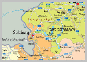 Austria Political Map– I Love Maps