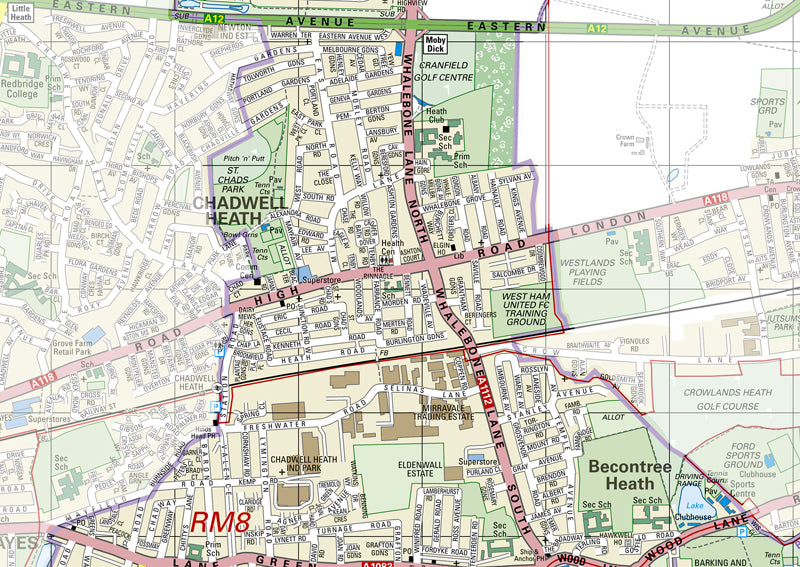Barking & Dagenham London Borough Map– I Love Maps
