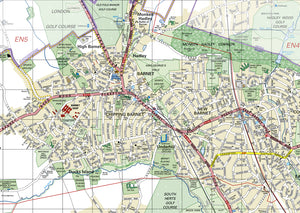 Barnet London Borough Map– I Love Maps
