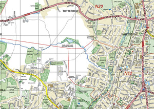 Barnet London Borough Map– I Love Maps