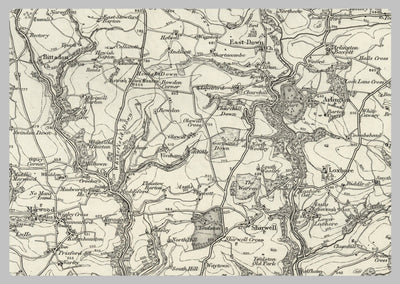 1890 Collection - Barnstaple (Ilfracombe) Ordnance Survey Map– I Love Maps