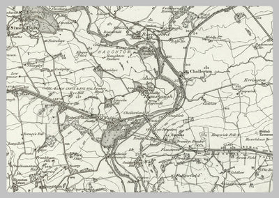 1890 Collection - Bellingham Ordnance Survey Map– I Love Maps