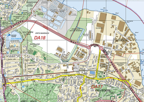 Bexley London Borough Map | I Love Maps
