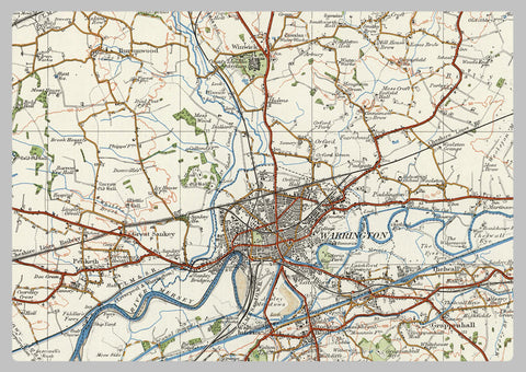 1920 Collection - Bolton & Manchester Ordnance Survey Map | I Love Maps