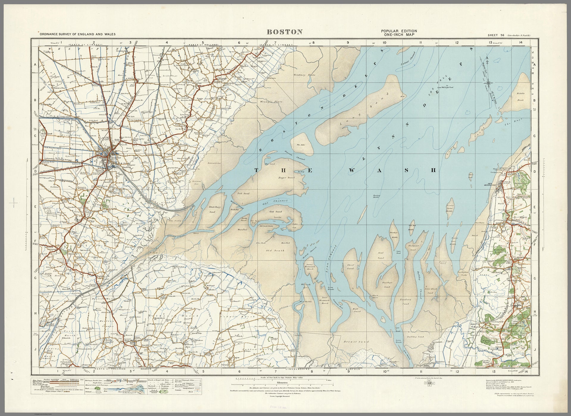 1920 Collection - Boston Ordnance Survey Map– I Love Maps
