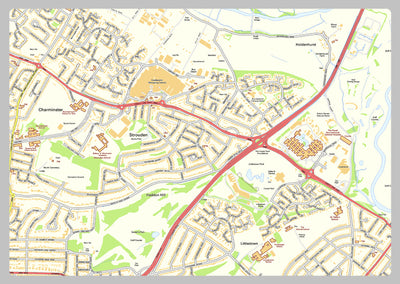 Bournemouth Street Map– I Love Maps