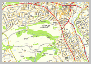 Bradford Street Map– I Love Maps