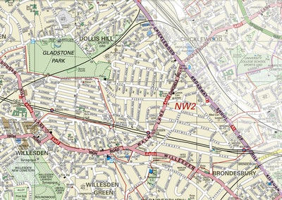 Brent London Borough Map– I Love Maps