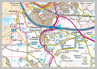 Bridgend County Map– I Love Maps