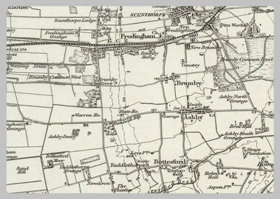 1890 Collection - Brigg (Kingston upon Hull) Ordnance Survey Map– I ...