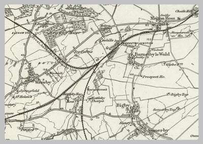 1890 Collection - Brigg (Kingston upon Hull) Ordnance Survey Map– I ...