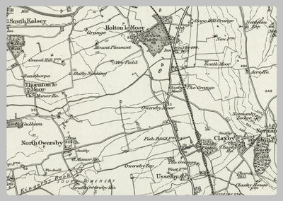 1890 Collection - Brigg (Kingston upon Hull) Ordnance Survey Map– I ...