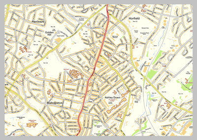 Bristol Street Map– I Love Maps