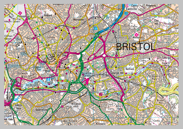 Bristol County Map– I Love Maps