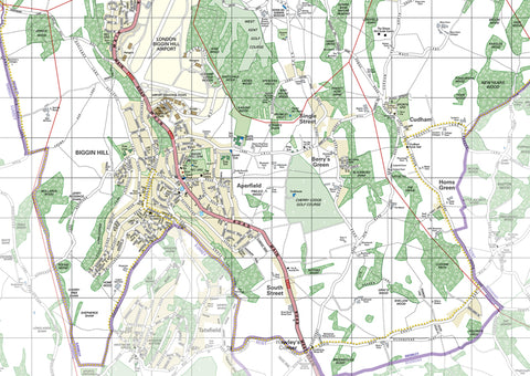 Bromley London Borough Map | I Love Maps