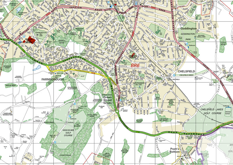 Bromley London Borough Map– I Love Maps