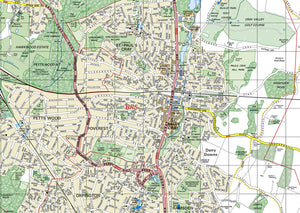 Bromley London Borough Map– I Love Maps