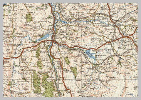 1920 Collection - Buxton & Matlock Ordnance Survey Map | I Love Maps
