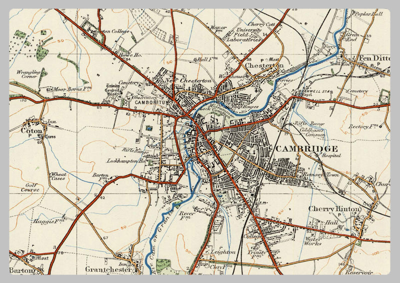 1920 Collection - Cambridge Ordnance Survey Map– I Love Maps