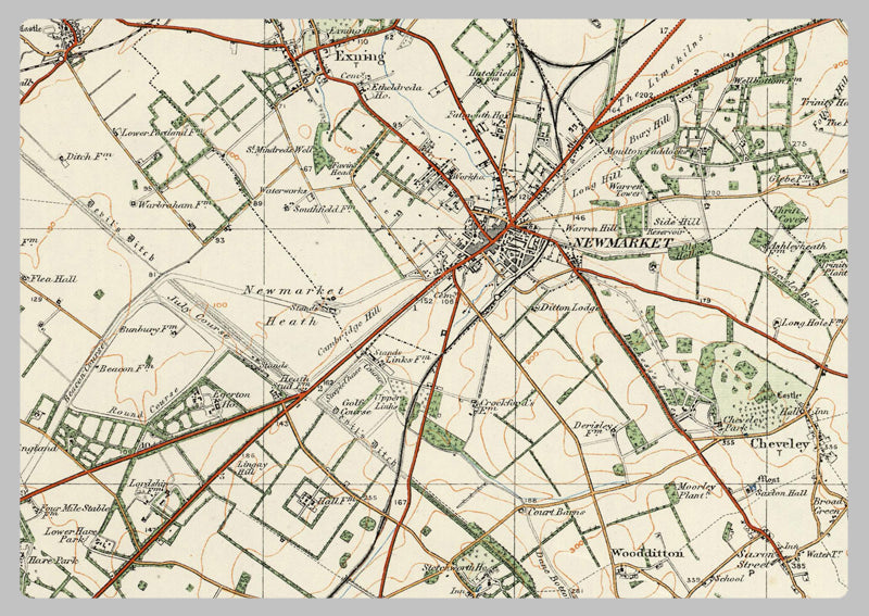 1920 Collection - Cambridge Ordnance Survey Map | I Love Maps