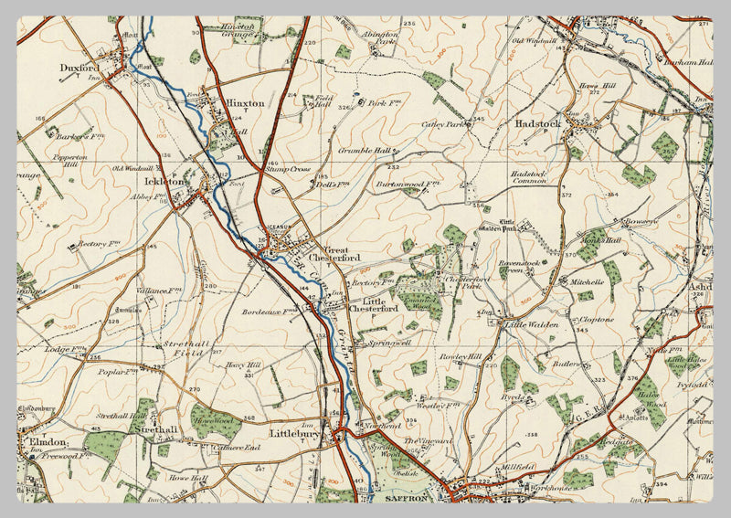 1920 Collection - Cambridge Ordnance Survey Map | I Love Maps