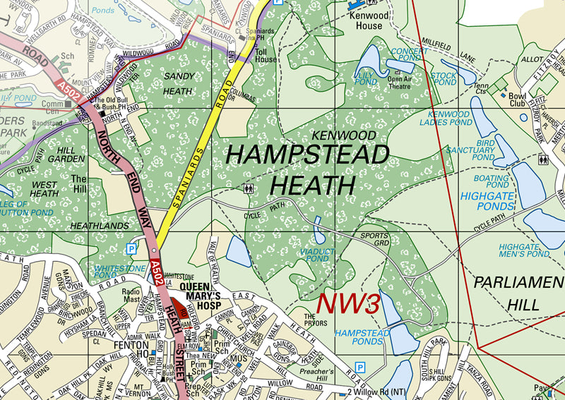 Camden London Borough Map | I Love Maps