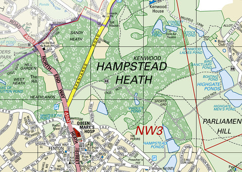Camden London Borough Map | I Love Maps