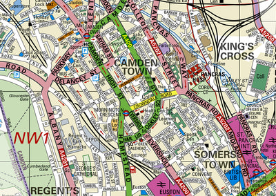 Camden London Borough Map– I Love Maps