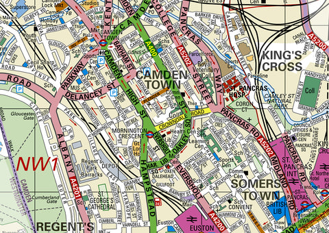 Camden London Borough Map | I Love Maps
