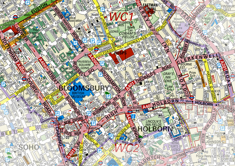 Camden London Borough Map | I Love Maps