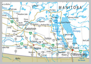 Canada Road Map– I Love Maps