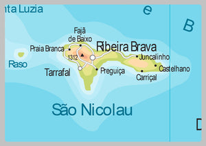 Physical Map of Cape Verde - The Oxford Collection– I Love Maps
