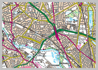 Cardiff County Map– I Love Maps