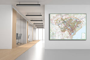 Cardiff County Map– I Love Maps