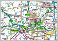 Cheshire County Map– I Love Maps