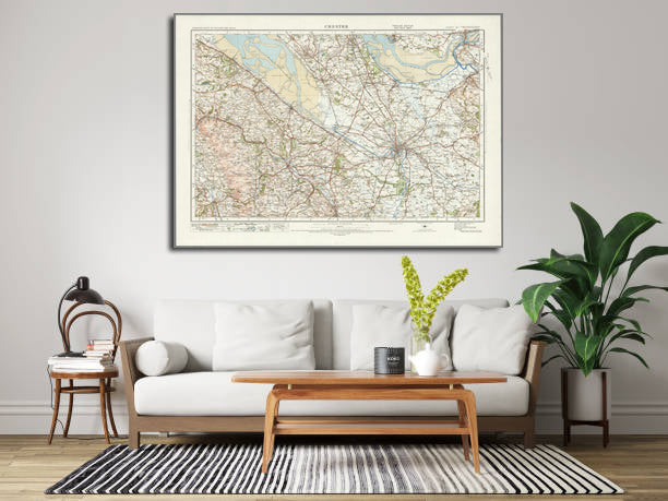 1920 Collection - Chester Ordnance Survey Map | I Love Maps