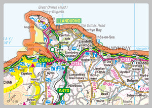 Conwy County Map– I Love Maps