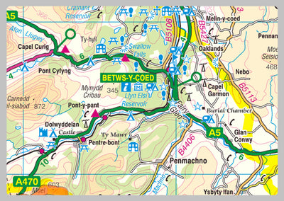 Conwy County Map– I Love Maps