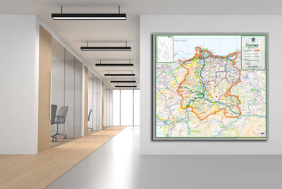 Conwy County Map– I Love Maps