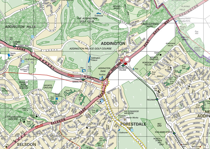Croydon London Borough Map– I Love Maps