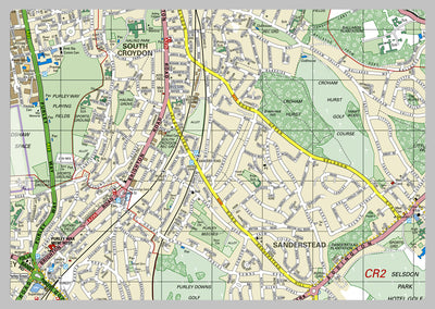 Croydon London Borough Map– I Love Maps
