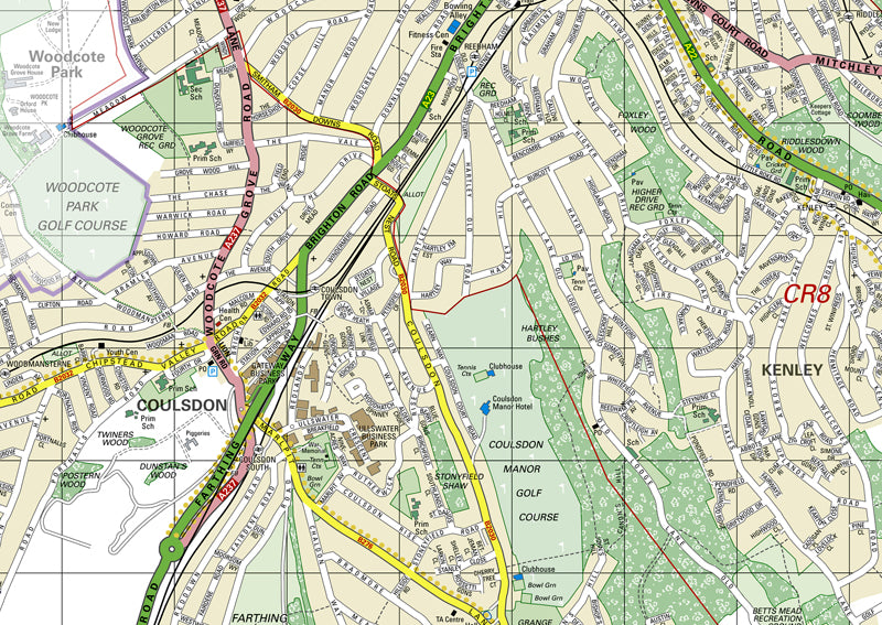 Croydon London Borough Map– I Love Maps