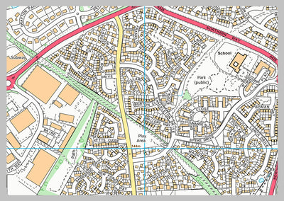 Daventry Street Map– I Love Maps