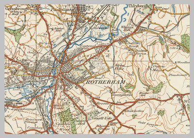 1920 Collection - Doncaster Ordnance Survey Map– I Love Maps