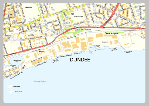 Dundee Street Map– I Love Maps
